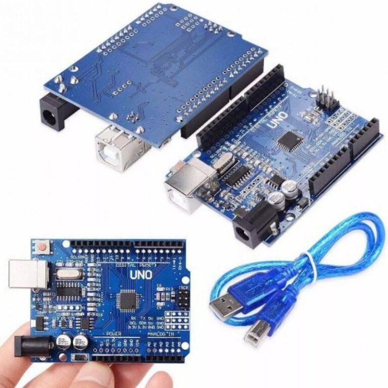 Placa Compatible Arduino UNO R3 smd Atmega328 Ch340g + Cable – ORIEL