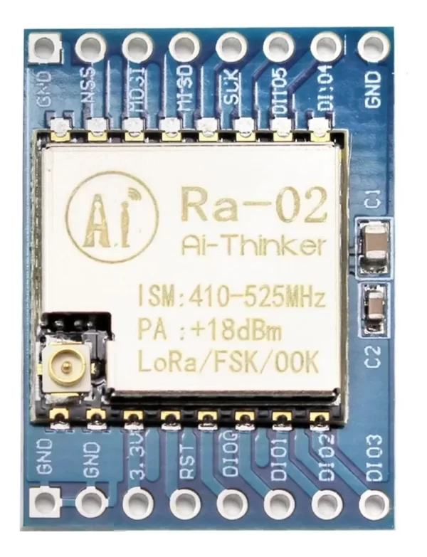 Modulo Rf Transceptor Lora Ra-02 Sx1278 10km Con Pcb Arduino – ORIEL